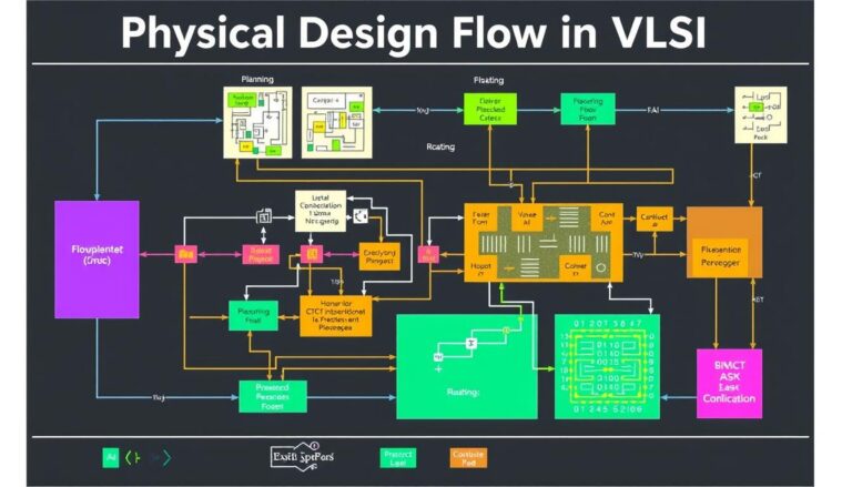 How does Physical Design fit into the overall VLSI design flow?