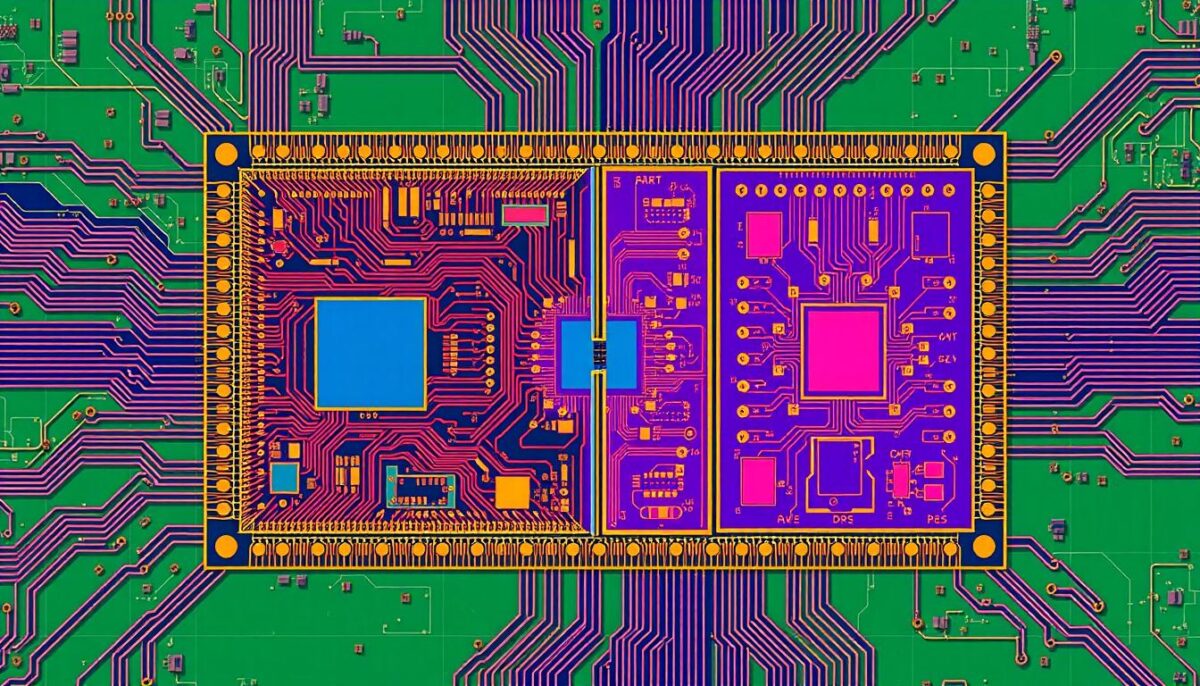 How is chip partitioning performed during floorplanning?